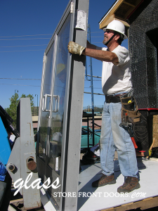 Commercial Glass Storefront Door Installation Instructions